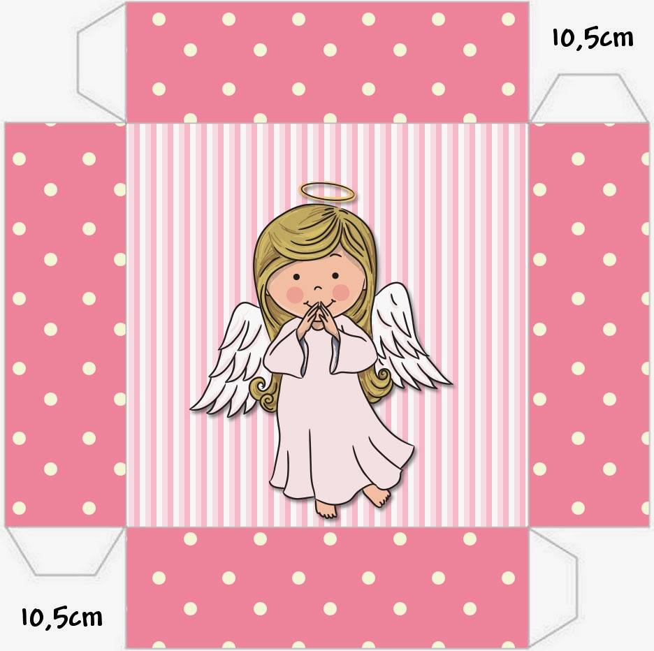Angel Girl Free Printable Boxes. - Oh My Fiesta! in english