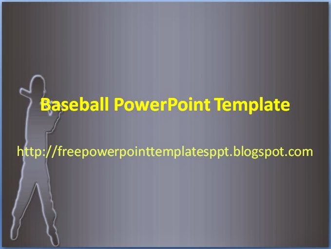 Free Baseball PowerPoint Templates - Theme Background to Download ...