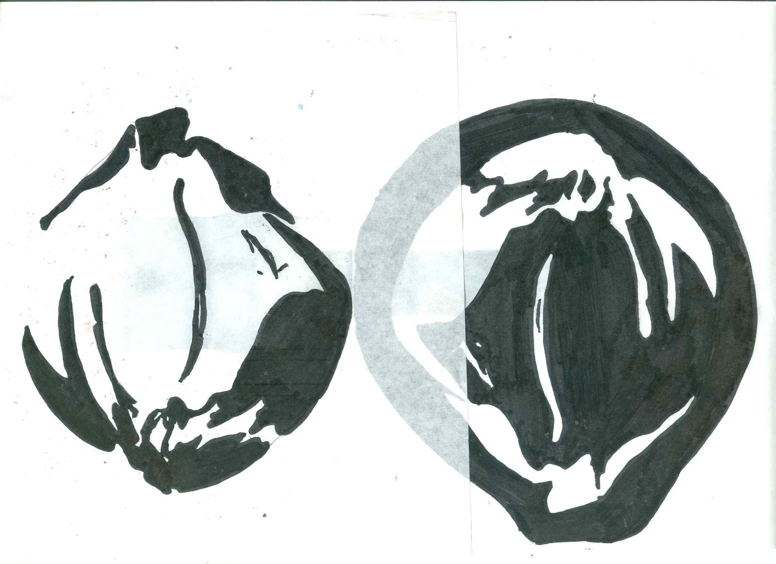 Cada um vê aquilo que sabe: Nivelamento da forma / alto contraste ...