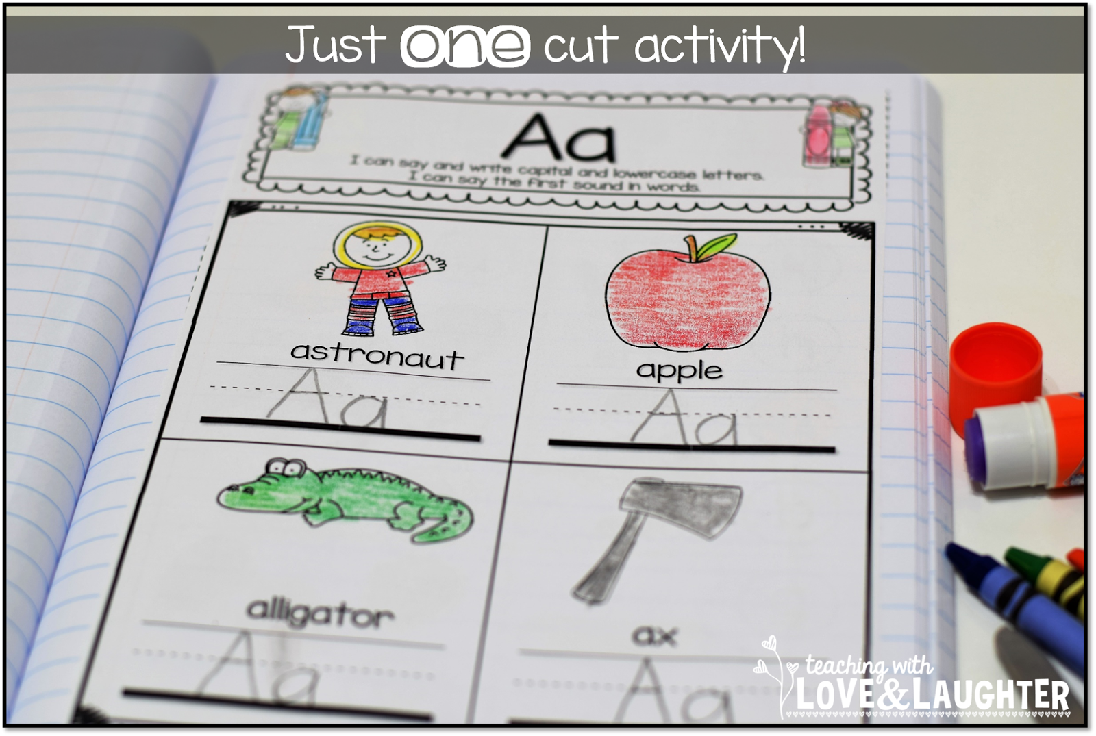 Teaching With Love and Laughter: Kindergarten Phonics Interactive Notebooks