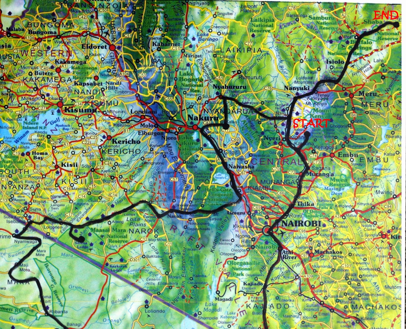 Souvenir Chronicles: AFRICA: CROSSING THE LINE (THE EQUATOR LINE, THAT ...