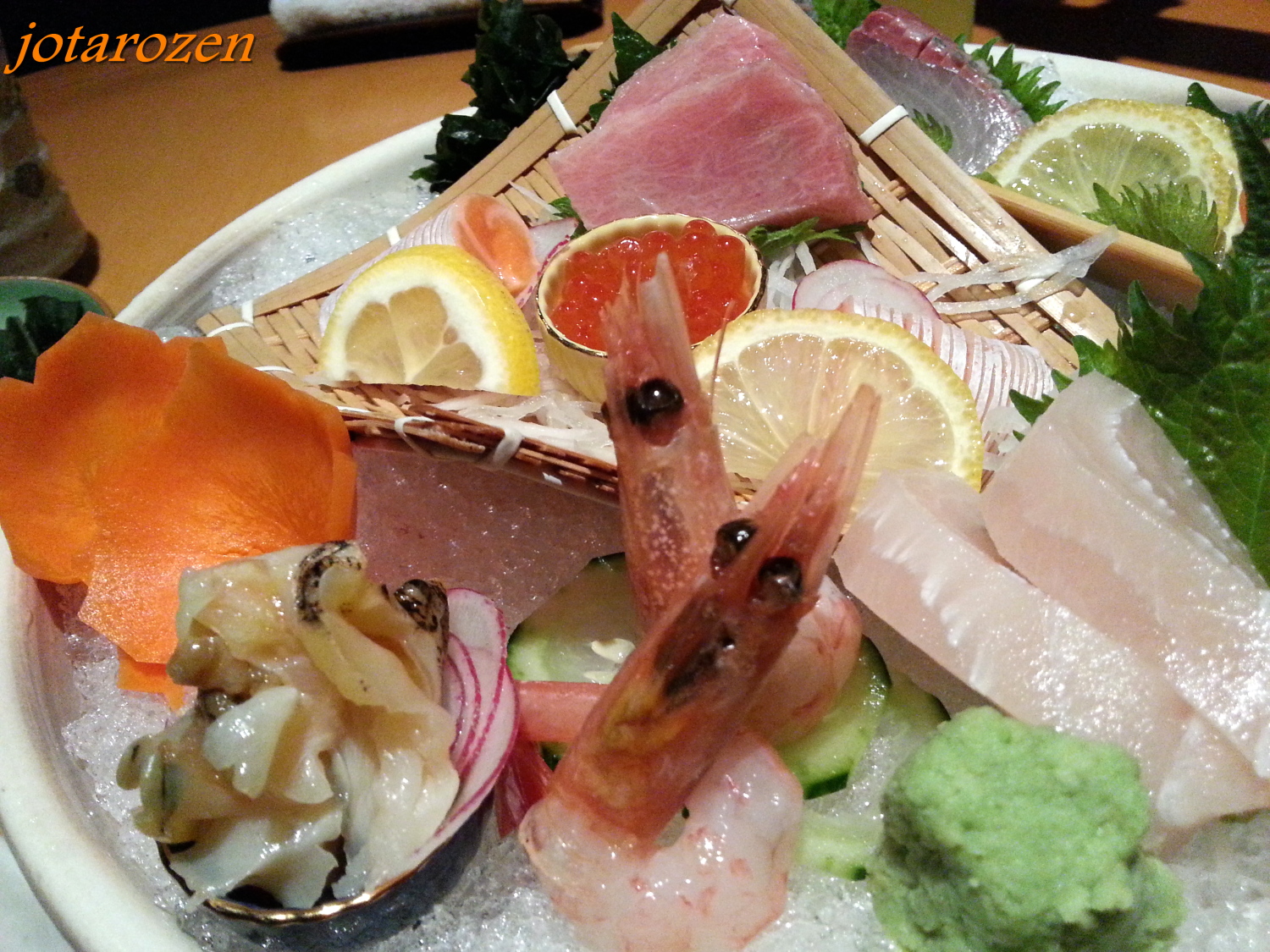 Footsteps - Jotaro's Travels: YummY! - Monk Fish Liver @ Kura Restaurant