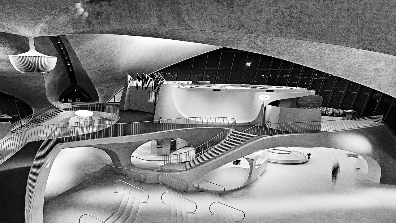 Terminal TWA Aeropuerto JFK en New York | Eero Saarinen | Planta ...