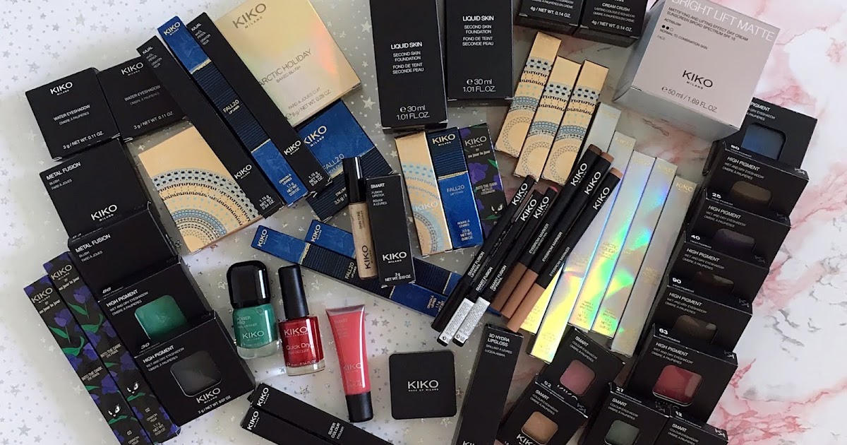 How To Glow: My collection of Kiko Milano makeup products: swatches and ...