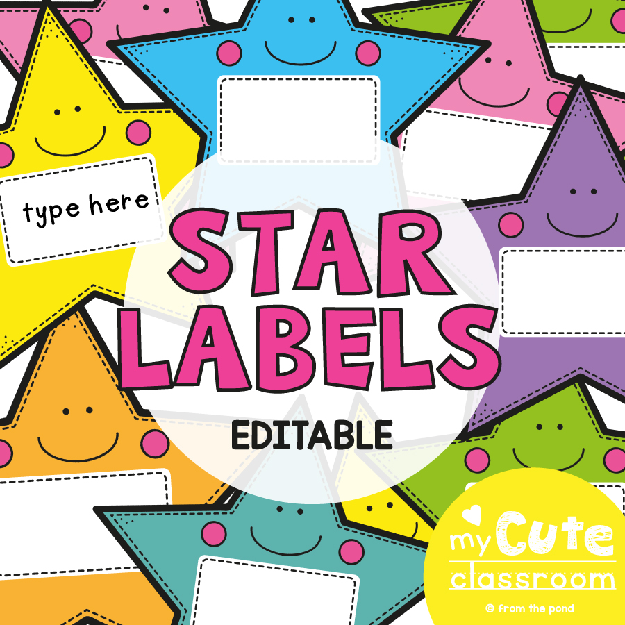 Classroom Labels | From the Pond