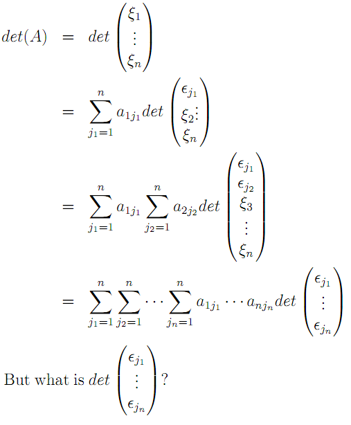 Linear Algebra: #14 Leibniz Formula | Physics Reference