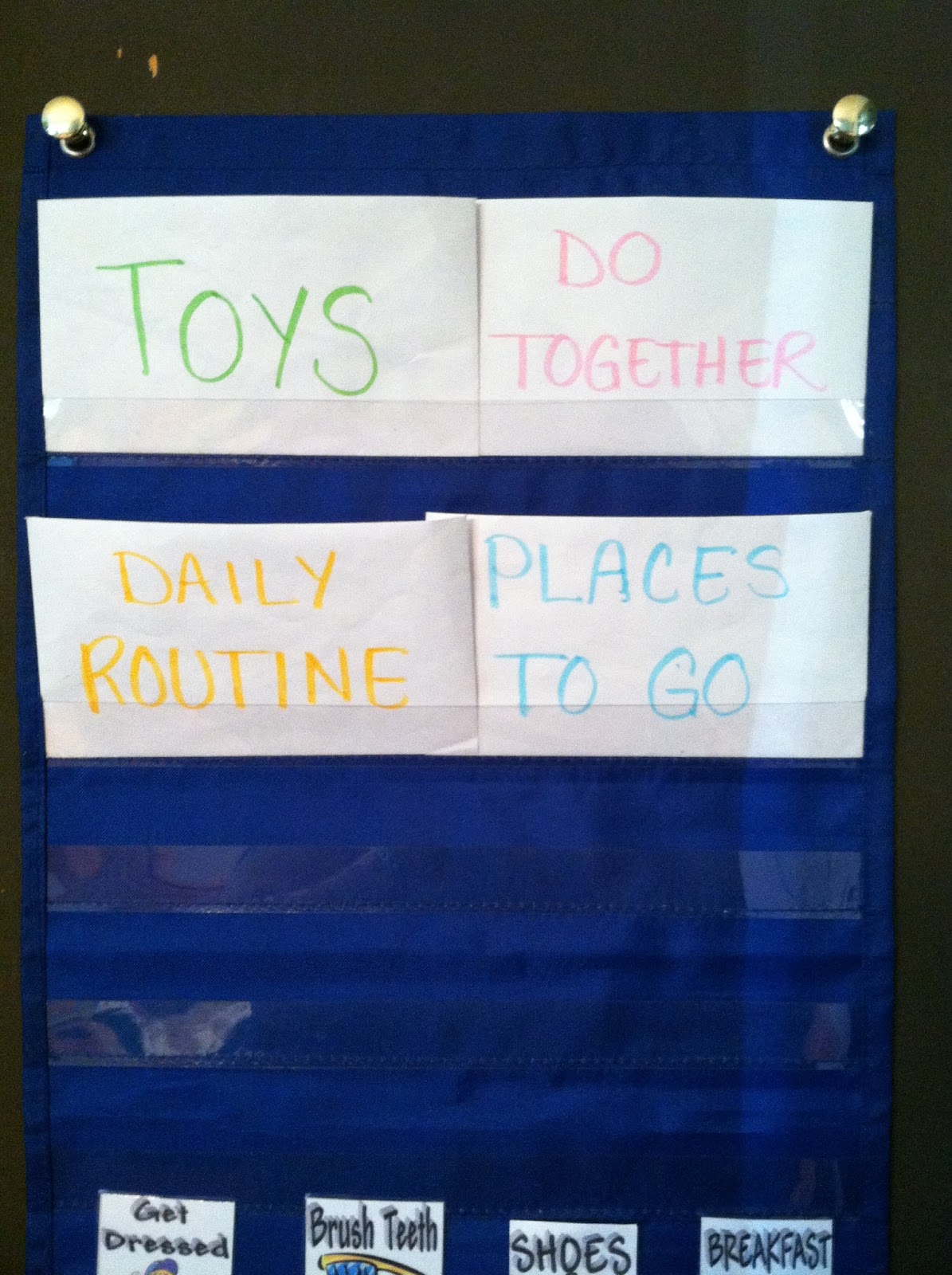 Courage and Coffee The Early Years: Back to School Visual Aids