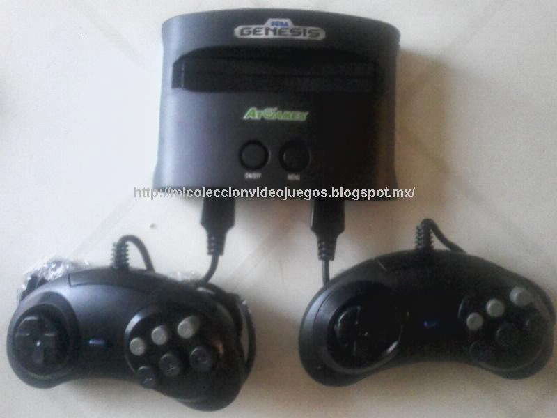 Mi Colección de Videojuegos.: Consola Sega Genesis de AT Games (Plug ...