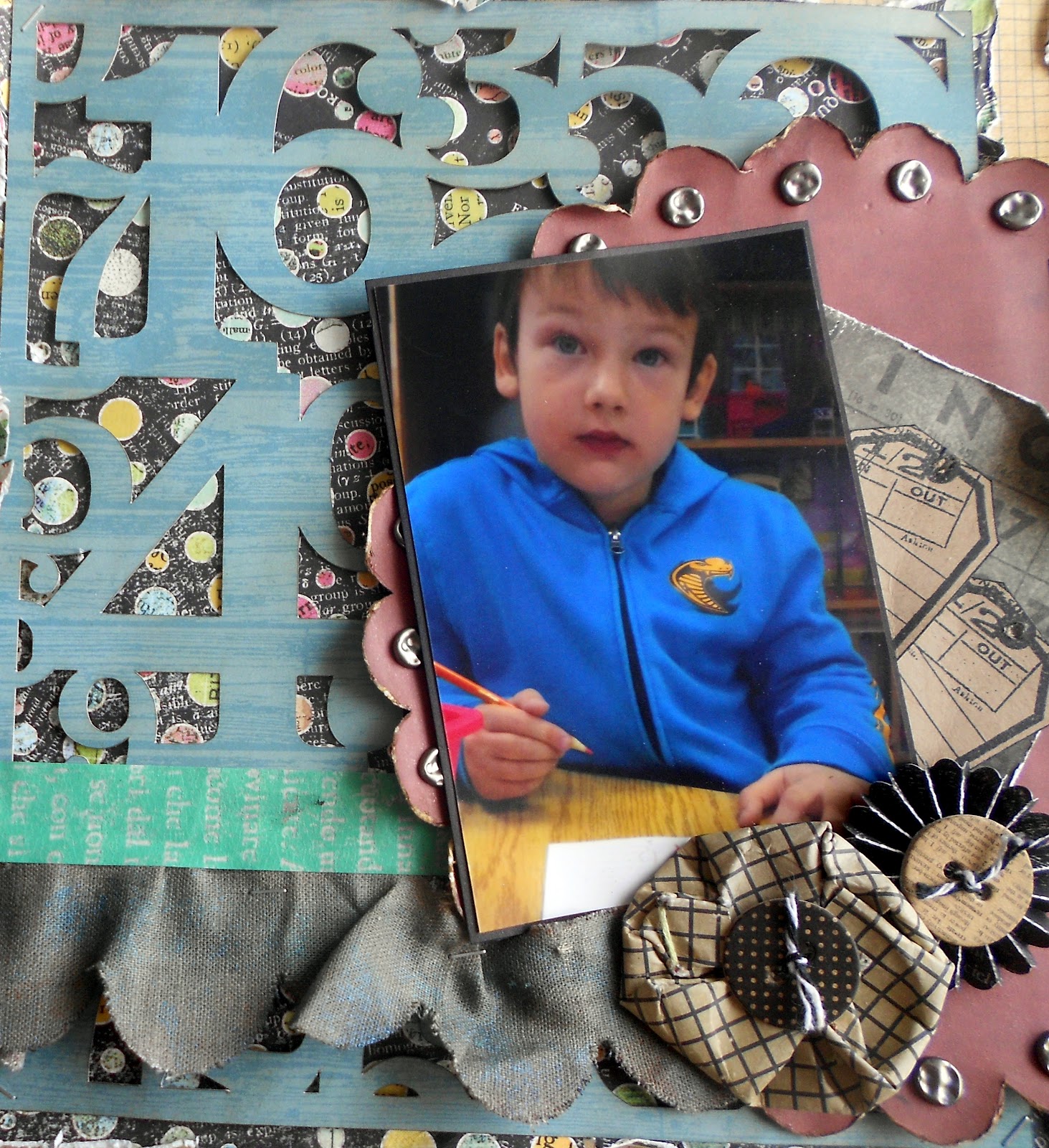 Scraps by Sarah: First Frosted Designs Layout!!!