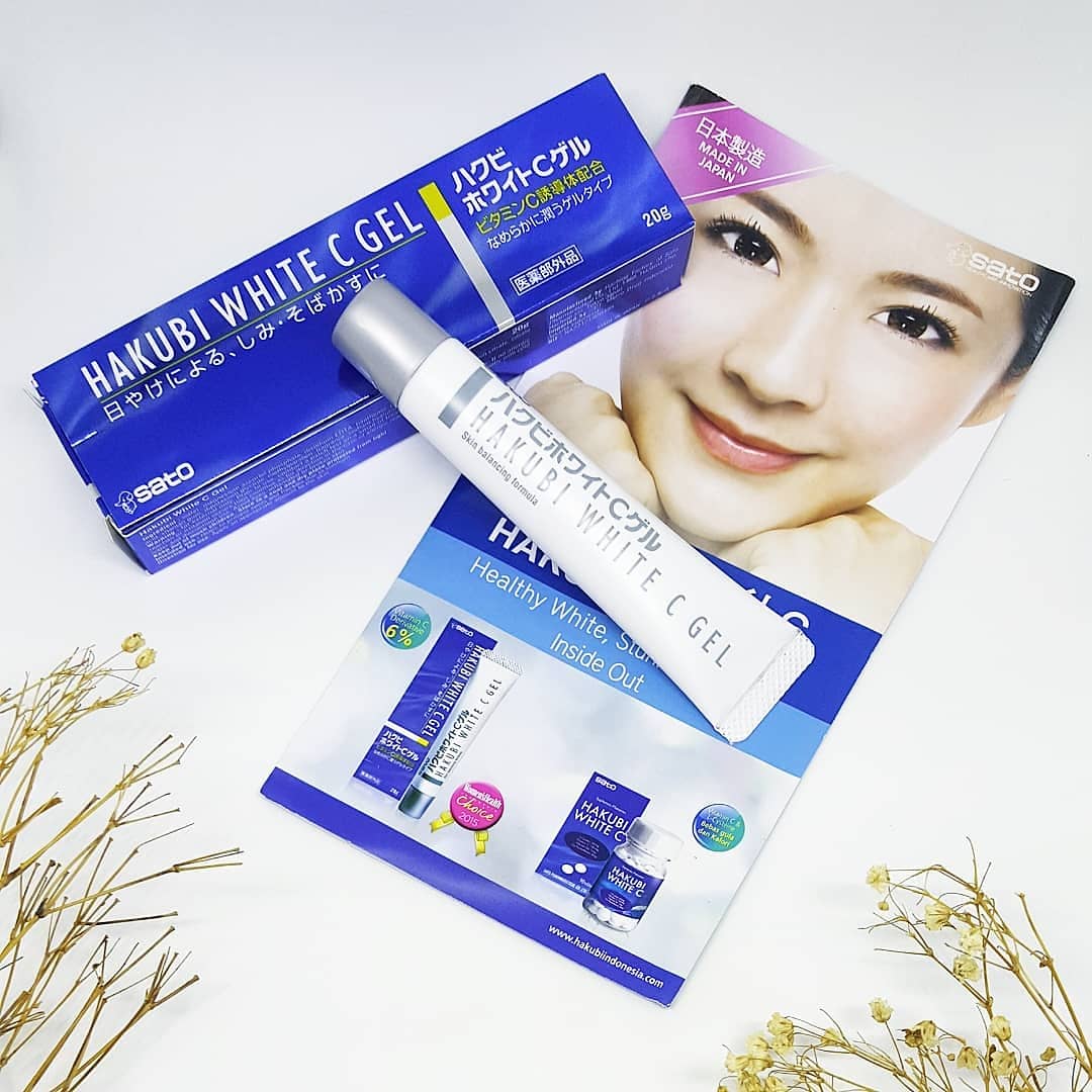 REVIEW SATO HAKUBI WHITE C GEL (SPONSORED)