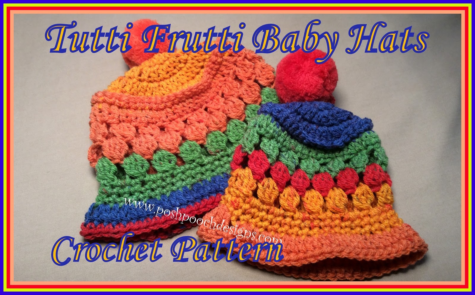 Posh Pooch Designs : LIVE WITH SARA "How To Crochet Evenly" | Posh ...