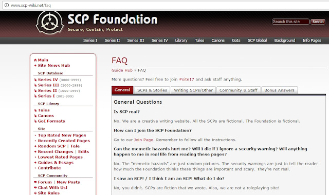 Phenomena: SCP Foundation Organisasi Periset Makhluk-Makhluk Misterius
