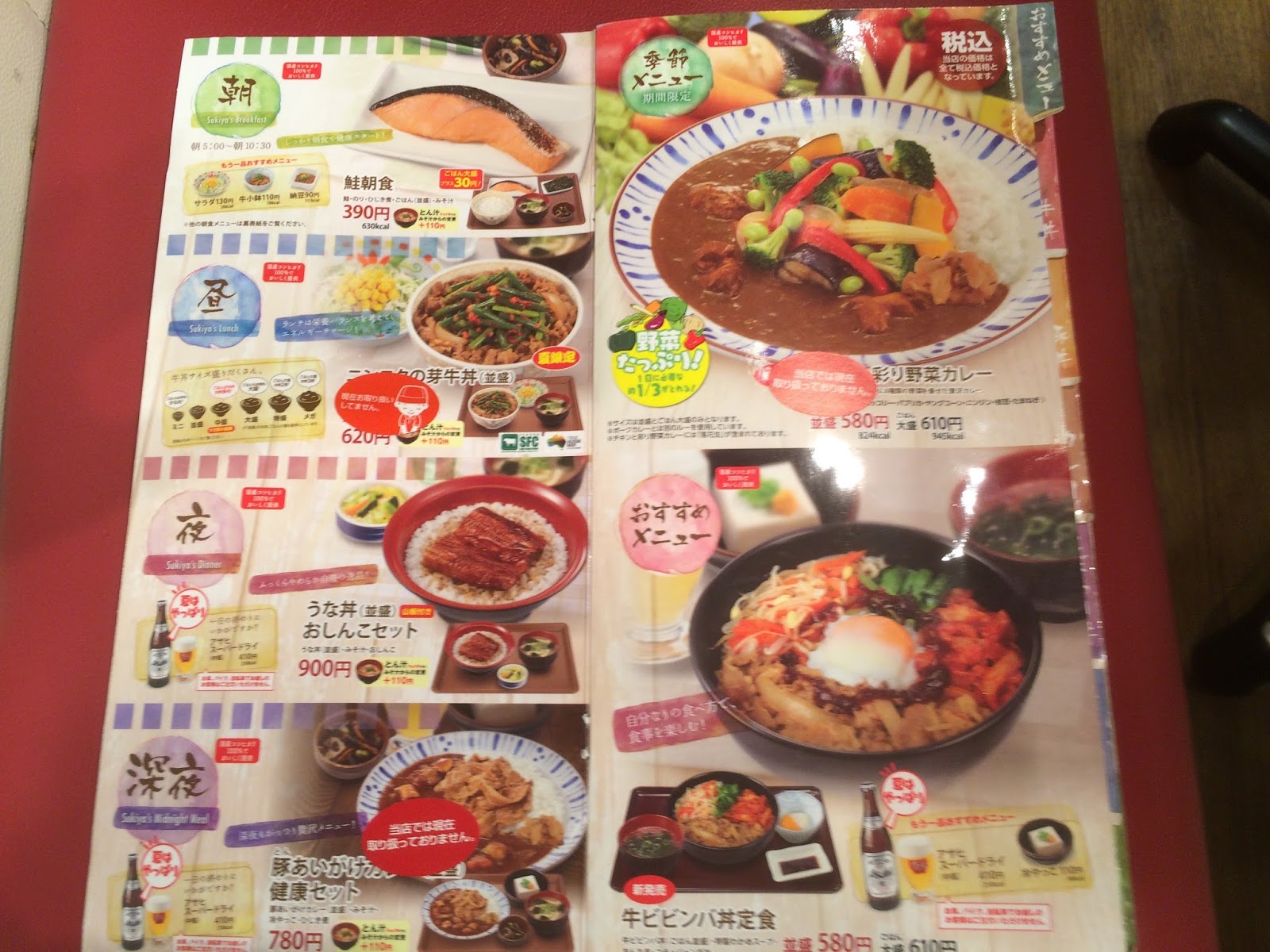 Tokyo Deep: How to eat: Sukiya - hot pots, beef bowls, fish, curry and ...