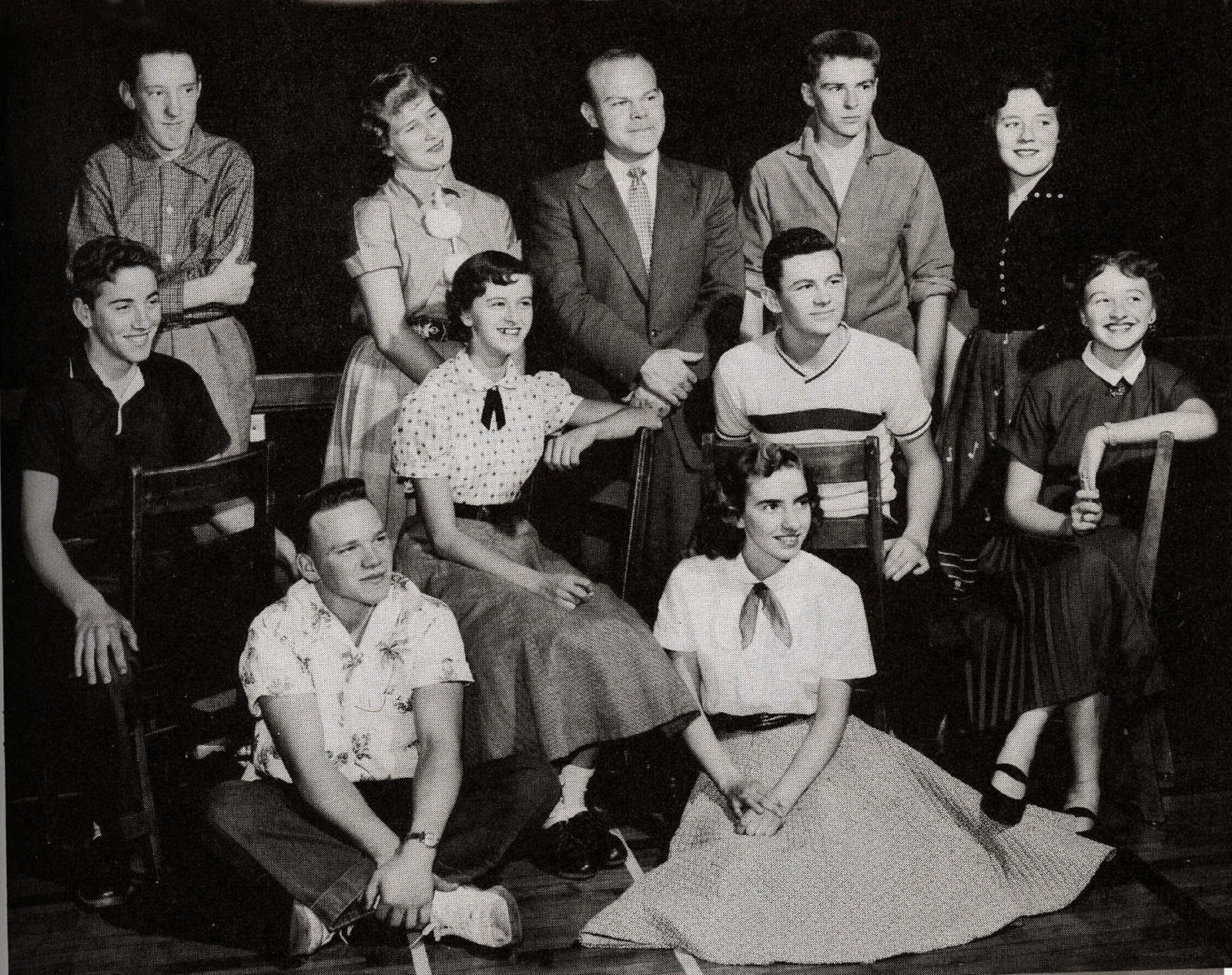 Local History Notes: Guilford High School, Junior Class in 1950s