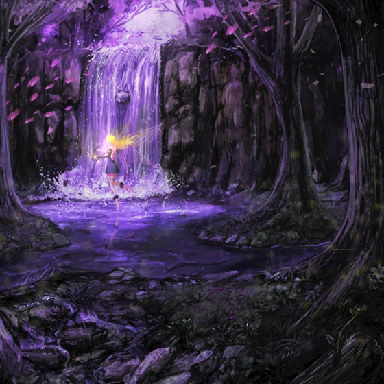 Magical Forest -Relaxing Music+Particles Wallpaper Engine
