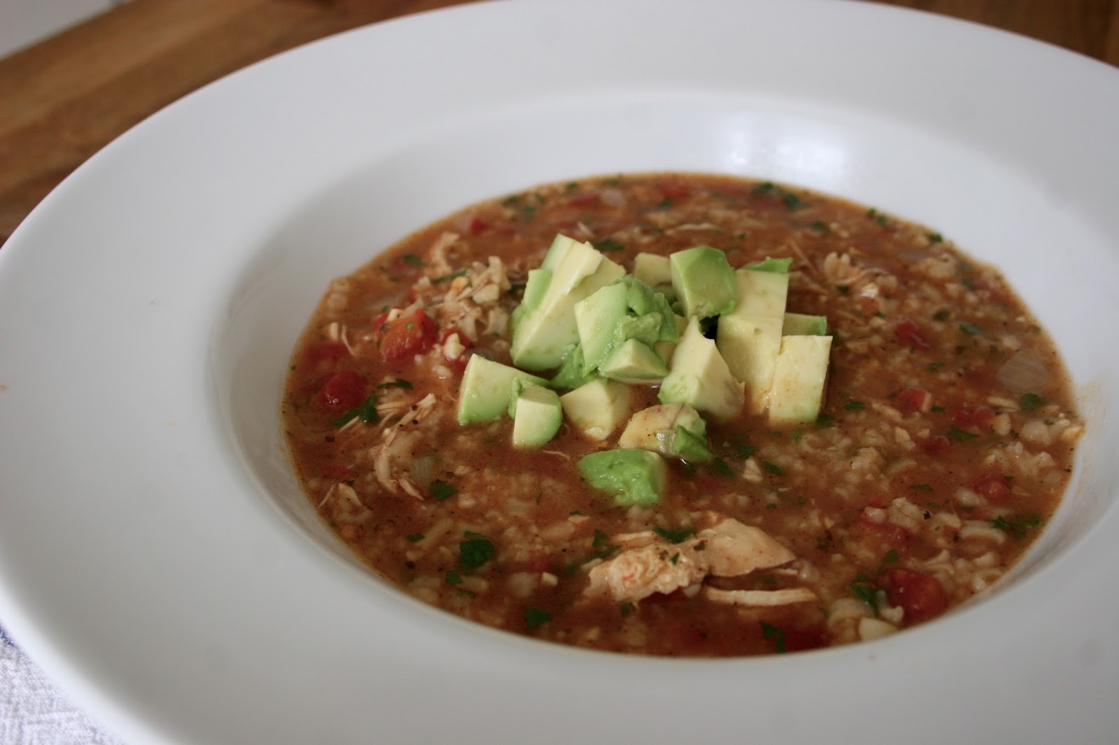 Just A Darling Life: Mexican Chicken and Rice Soup