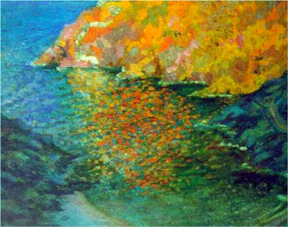 Paintings of Cadaqués: Salvador Dalí - Rocas de Cadaqués