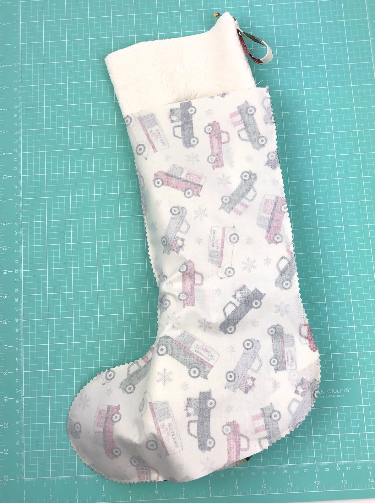 Sew Christmas Stockings with the Cricut Maker - Ameroonie Designs