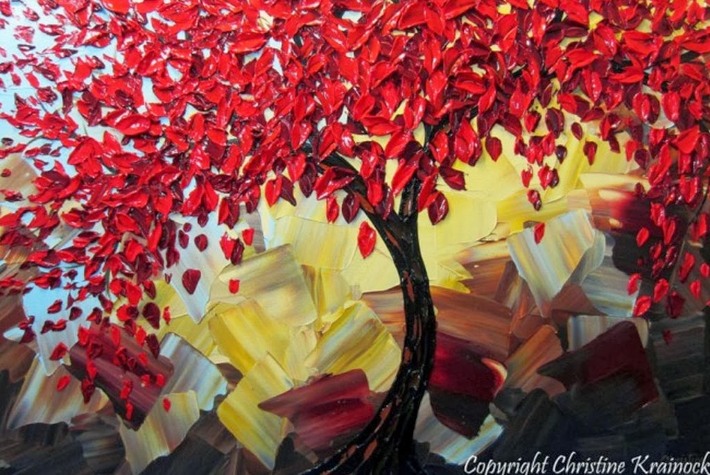 El arte es su máxima expresión : Cuadros Texturados con Hojas y Flores