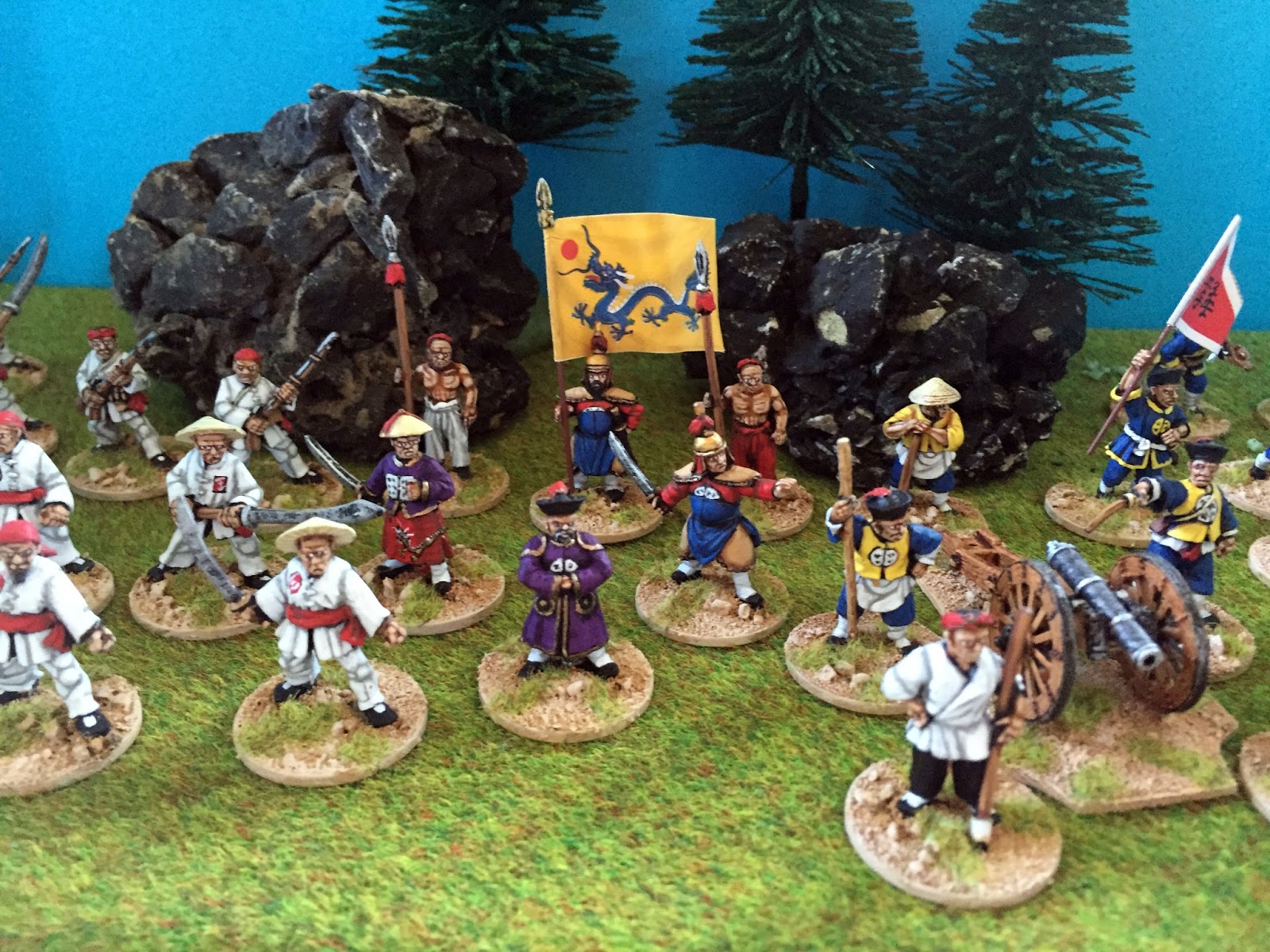 The Queens Shilling : 28mm Boxer Rebellion - Imperial Chinese & Boxers