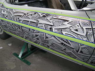 Pinstripe Chris: The Sharpie Pro Street Camaro Part 2