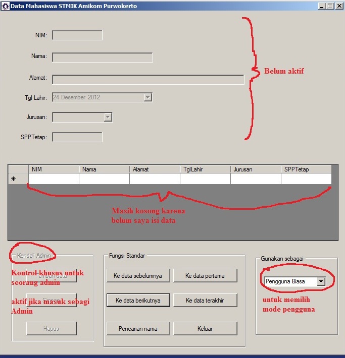 Bamz IT School: Contoh Aplikasi Perkawinan Visual Basic 2010 dan SQL ...