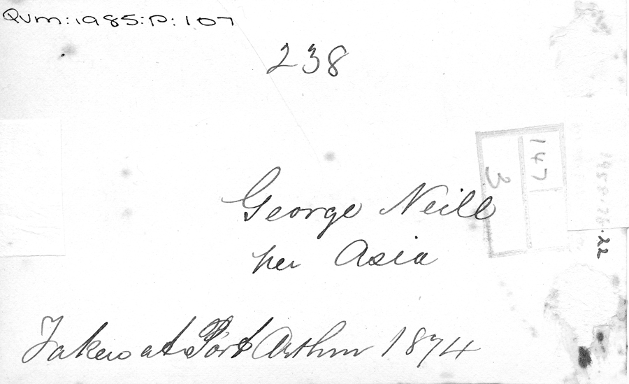 Thomas J. Nevin | Tasmanian Photographer: Prisoners George NEAL (aka ...