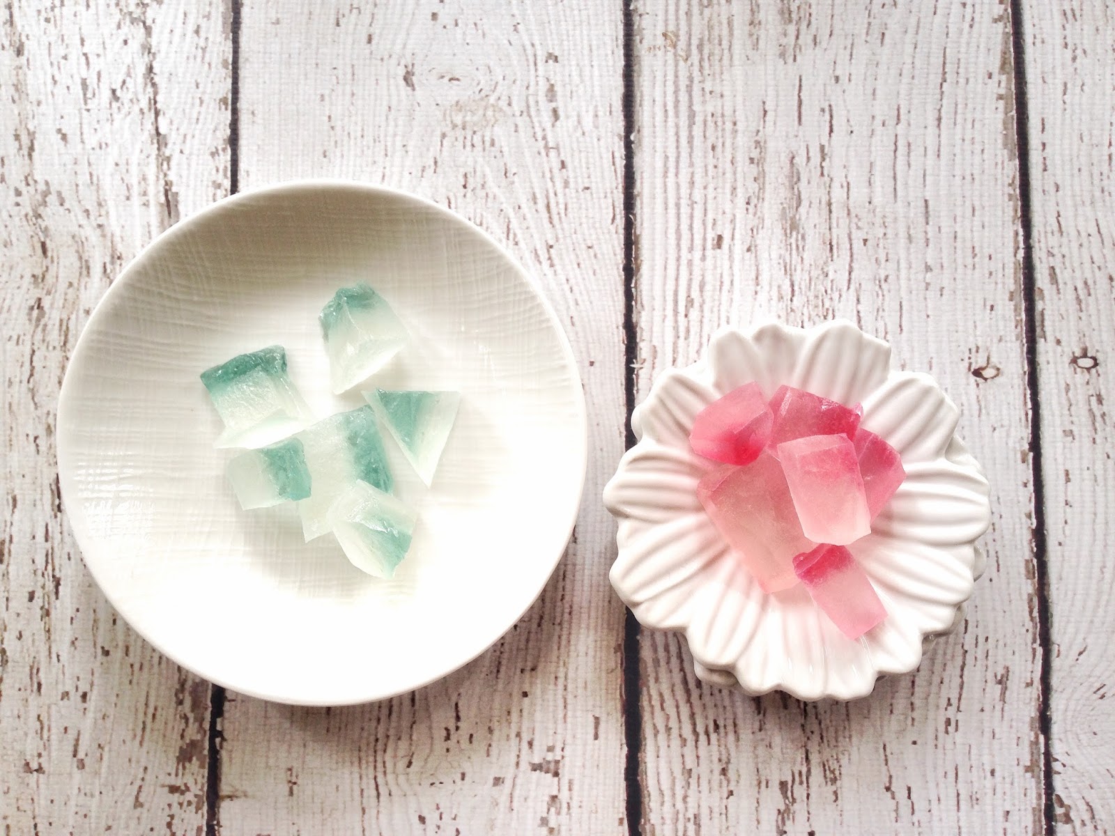 The Humble Hostess: 琥珀糖 Japanese Agar Candies