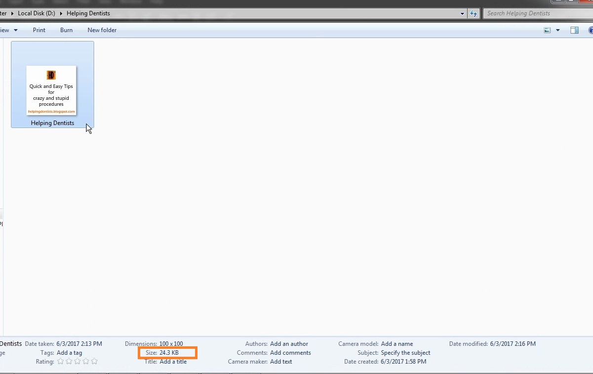 How to reduce photo size to 25 kb