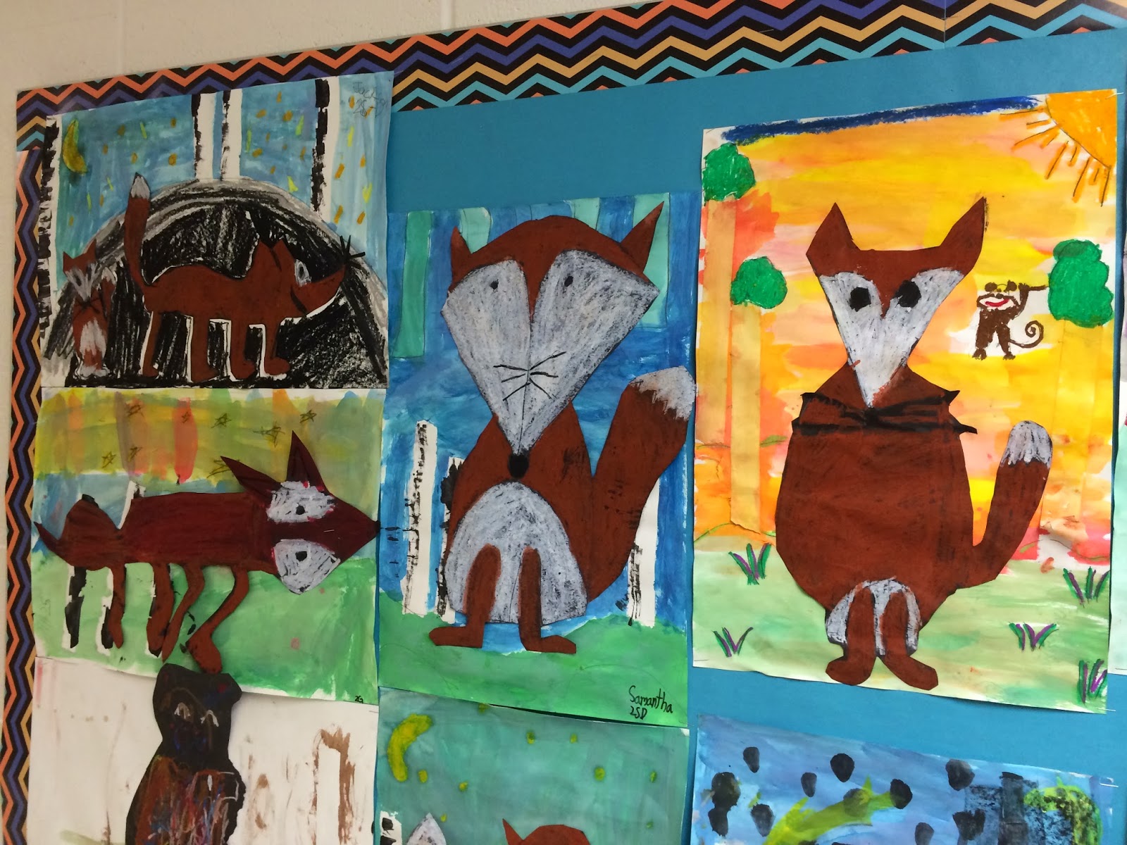 Miss French Fry Makes Art: What Does the Fox Say?