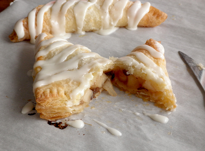Food Pusher: Flaky Apple Turnovers