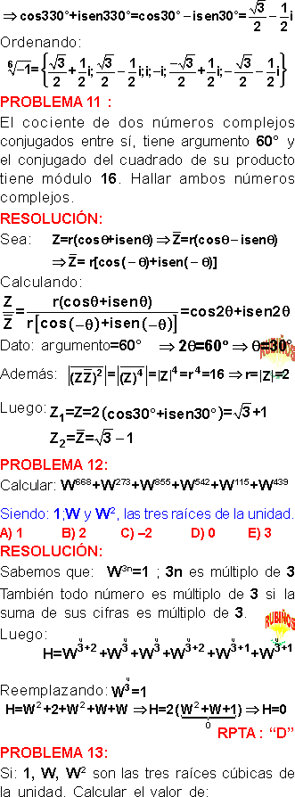 NUMEROS COMPLEJOS EJERCICIOS RESUELTOS PDF