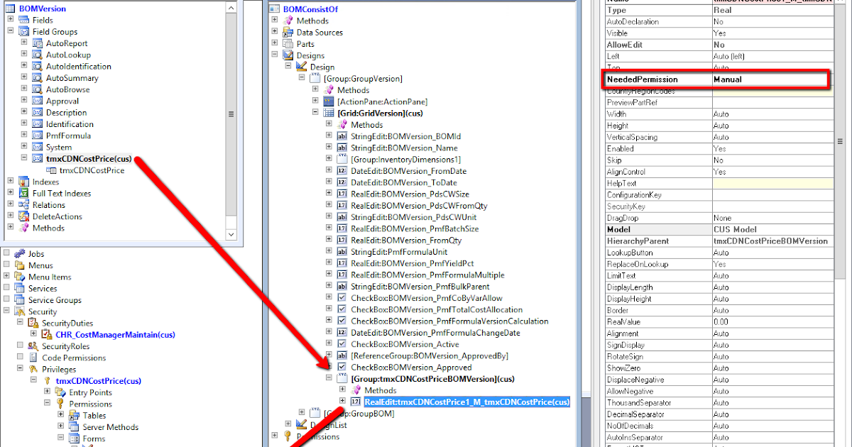Adventures in Axapta world: Restrict access to group form control in the grid