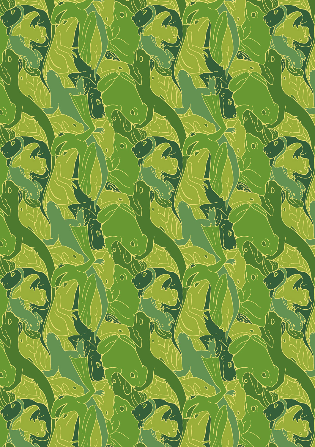 The one with that hat: A Frog Pattern :D
