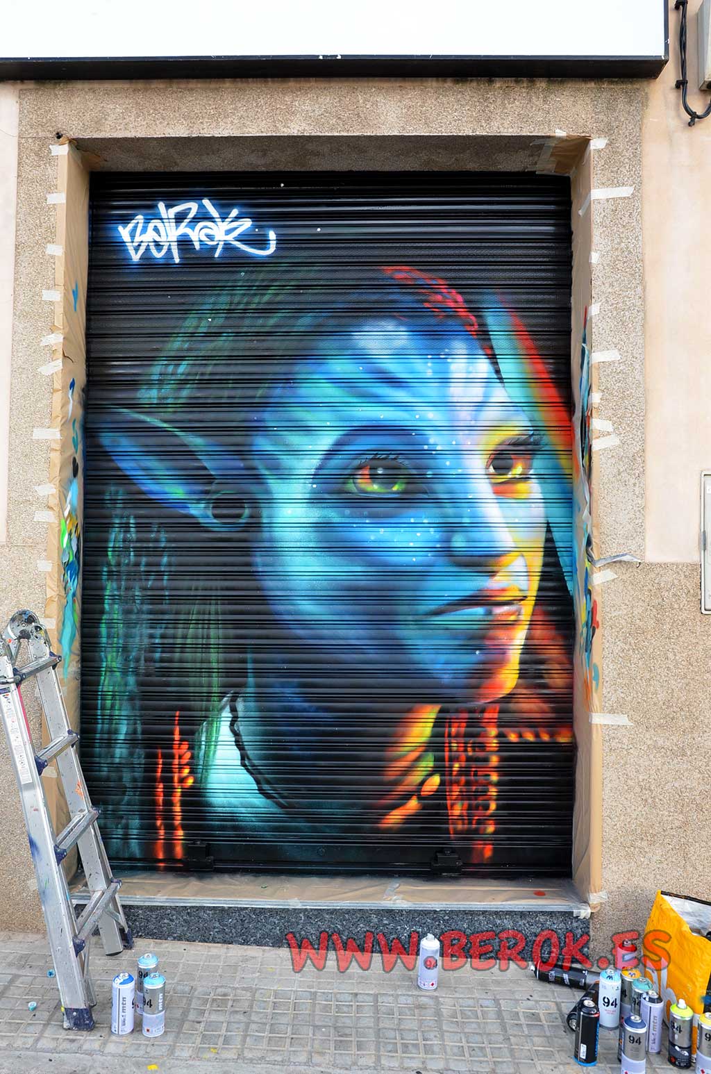 Graffiti película Avatar