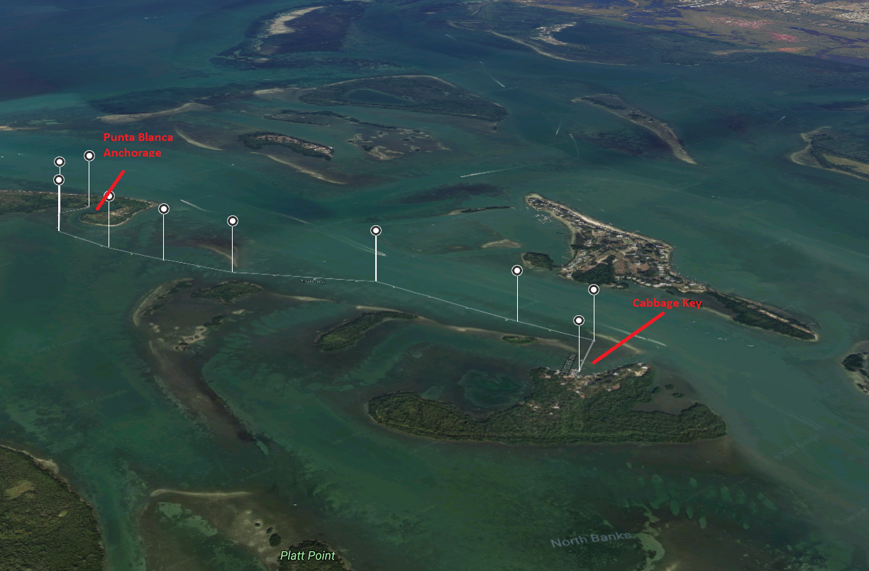 Viridian News & Views: Punta Blanca, Cabbage Key and Cheeseburgers in ...