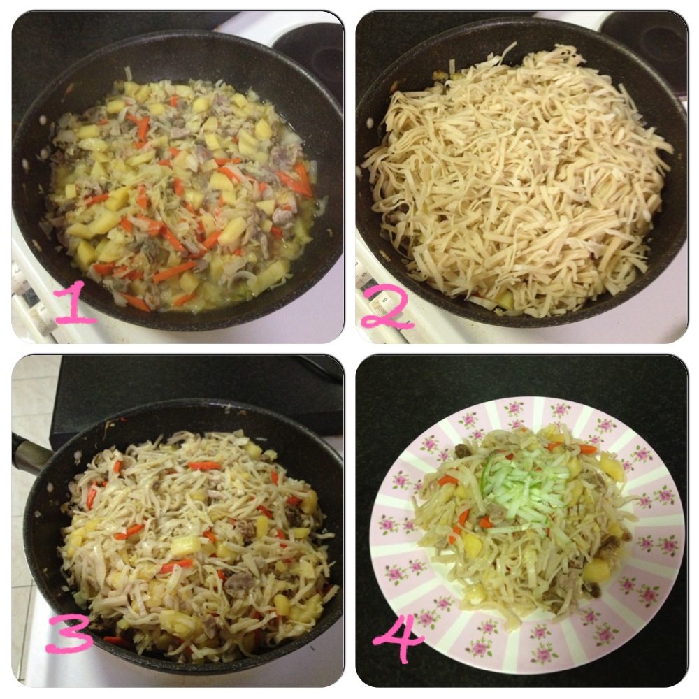 Cook With Oyuka: Цуйван - Tsuivan (Mongolian Noodle With Beef and ...