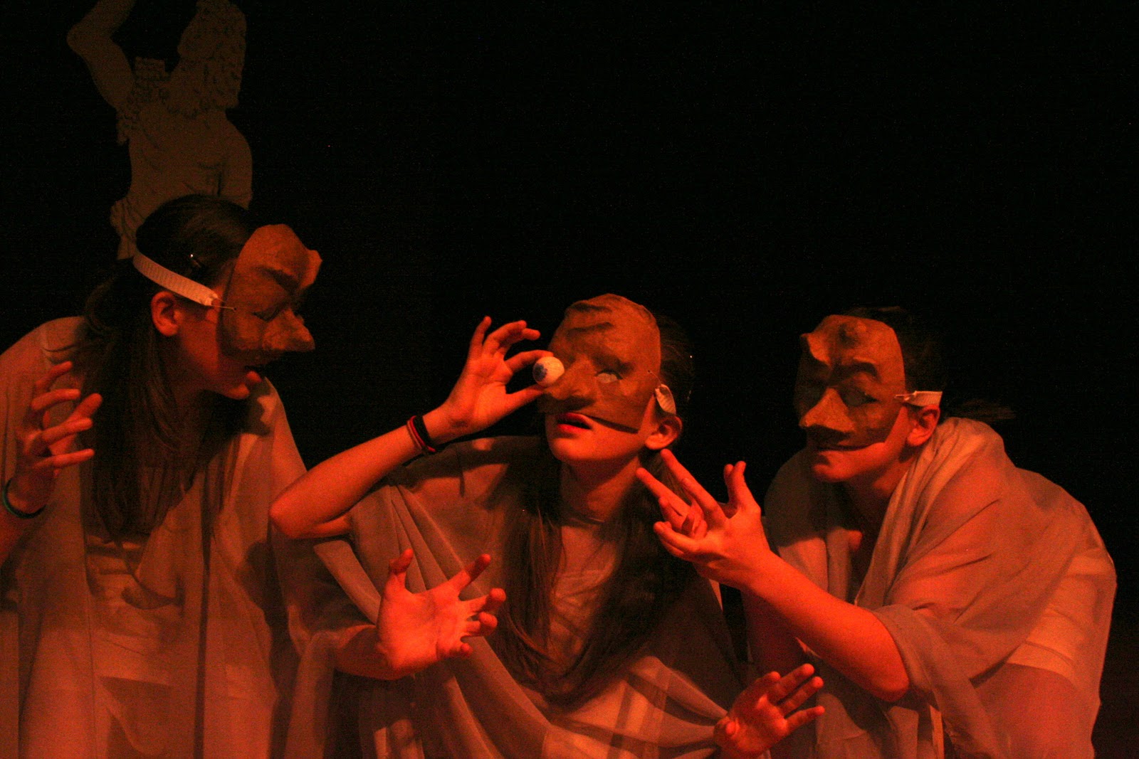 "Circus Olympus" ... Greek Theatre!: Perseus & Medusa Production Photos