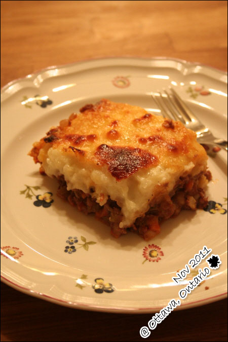 Heavenly Palate: [Shepherd's pie] Perfect supper pie for a chilly evening