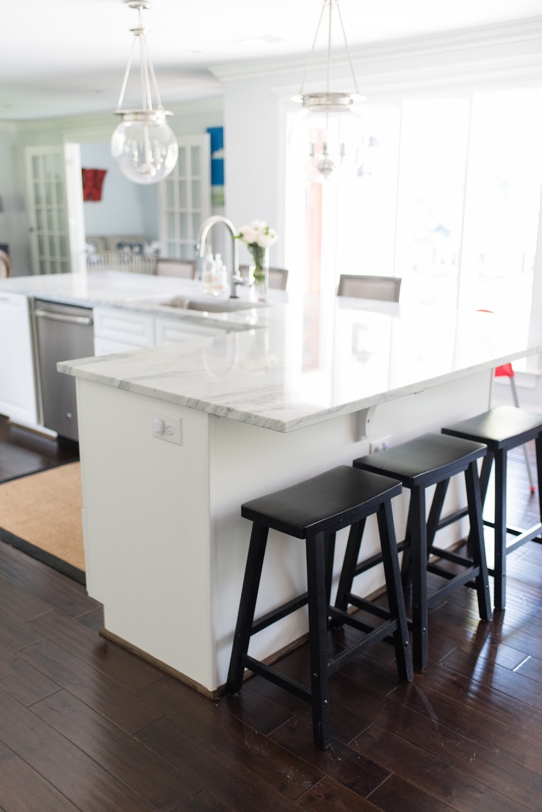 A Year With White Counter Tops - Olive and Tate