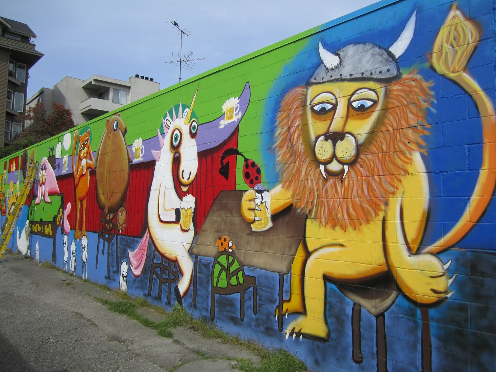 TravelMarx: Henry Murals In and Around Fremont and Ballard, Seattle