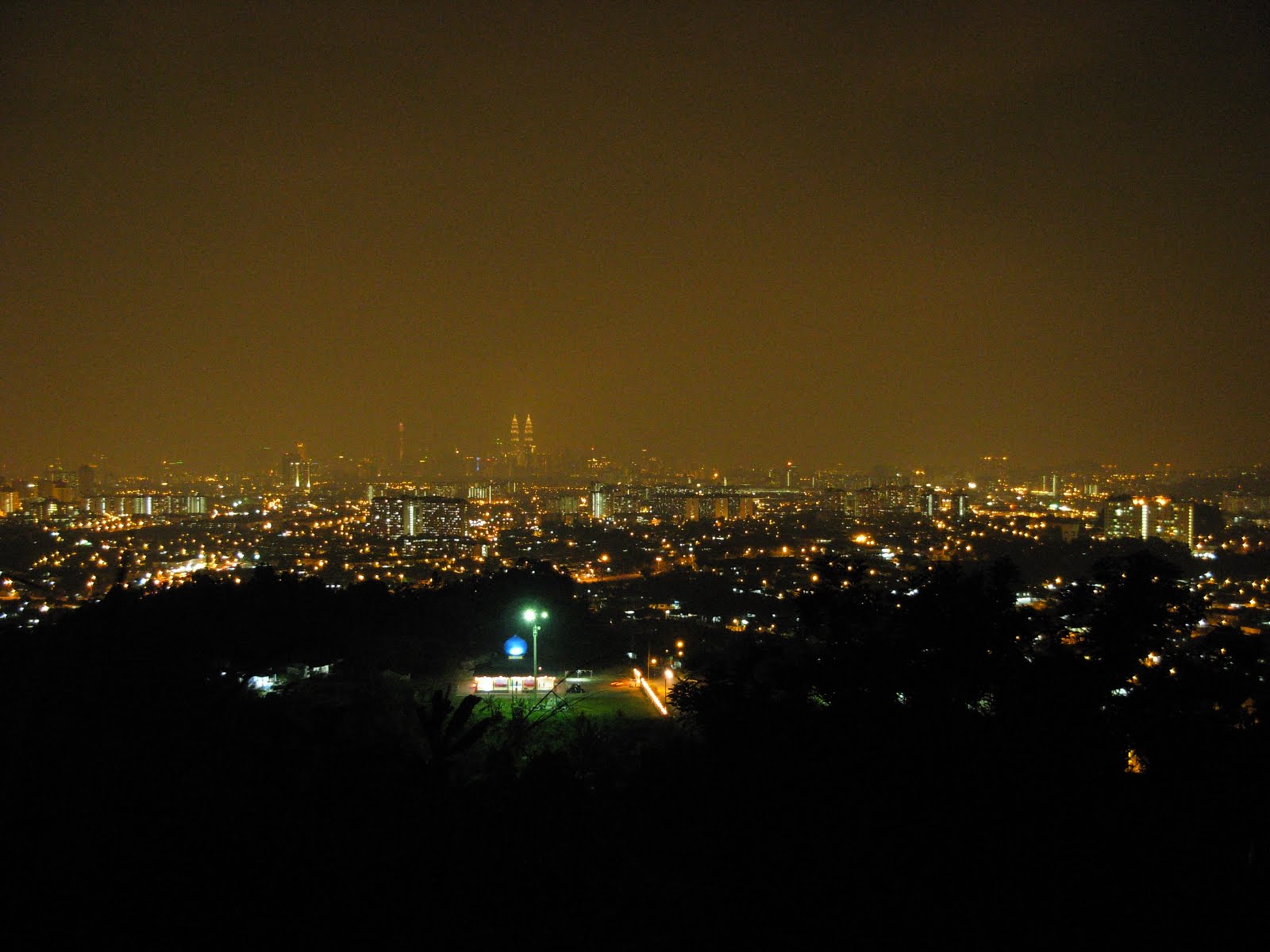 Souls Of Malaysia: Night View Of Kuala Lumpur From Bukit Ampang
