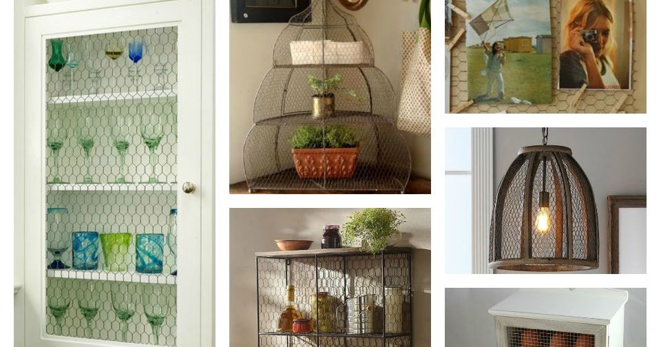 Wire mesh in interior decoration - Diy Fun World