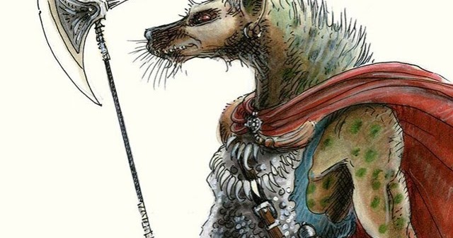 The Hecatohedral Monk: Language: Gnoll