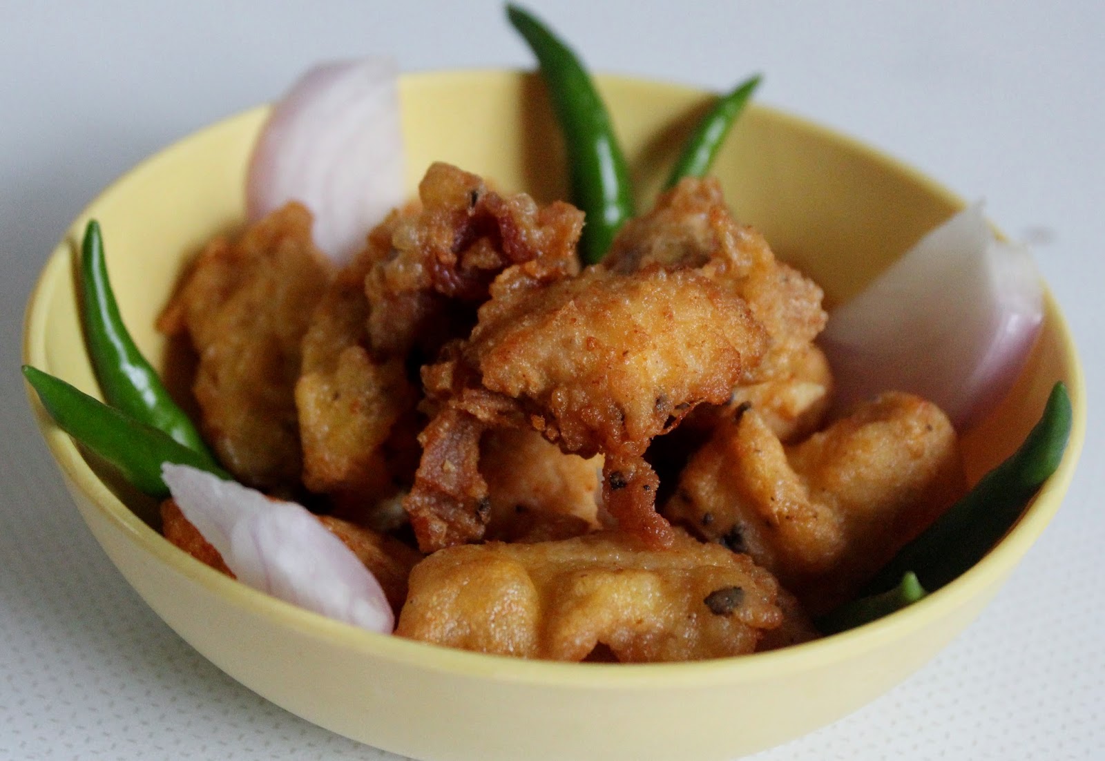 SavisPassions: Simple Chicken Pakoda