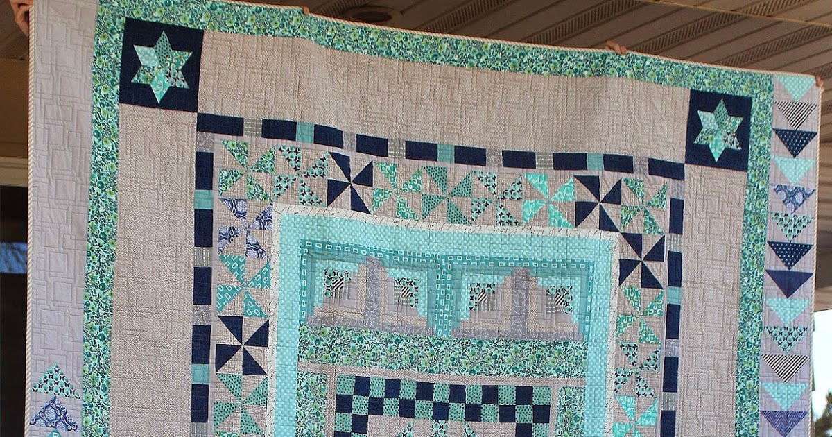 Girls in the Garden: Round Robin Quilt