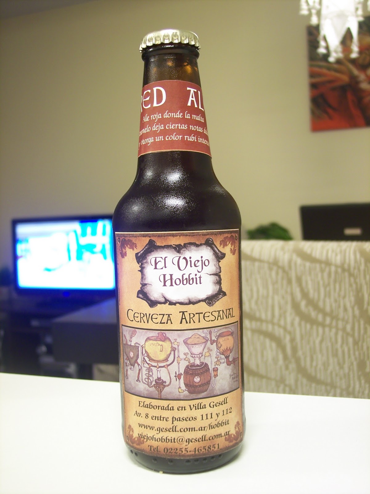 Cervezas que probé: El Viejo Hobbit, Red Ale