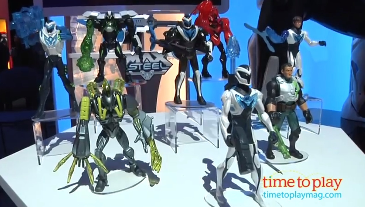 Max Steel Reboot: Figuras Max Steel 2013 a detalle