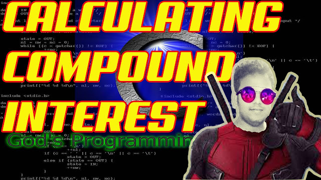 Finding Compound Interest In C Programming