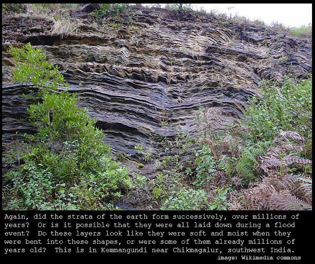 The Mathisen Corollary: Were the strata of the earth laid down all at ...